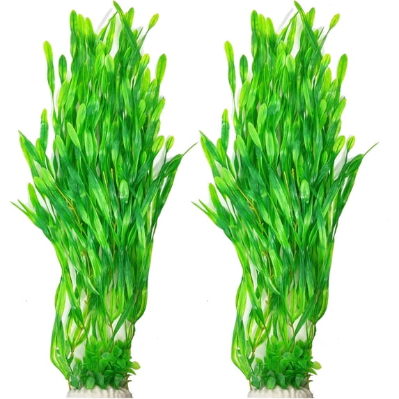 25.98 Inch Tall Aquarium Plants – Large Lifelike Artificial Fish Tank ...
