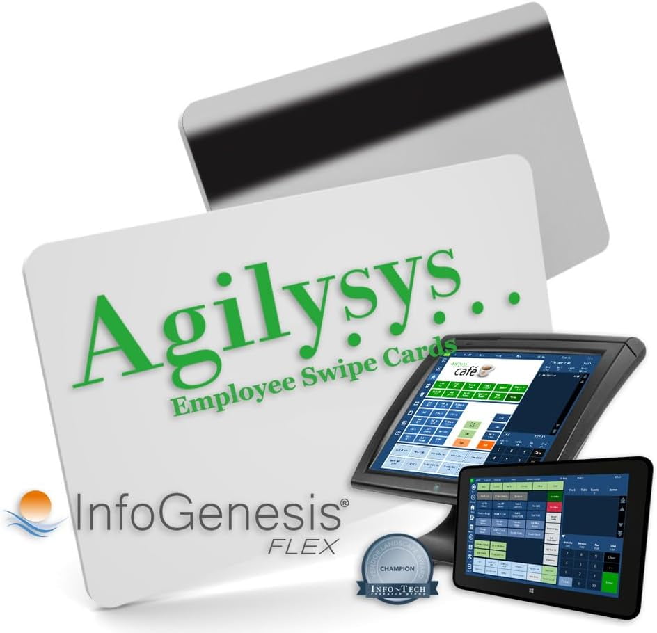 25 Agilysys Infogenesis Point of Sale Employee Cards - Walmart.com