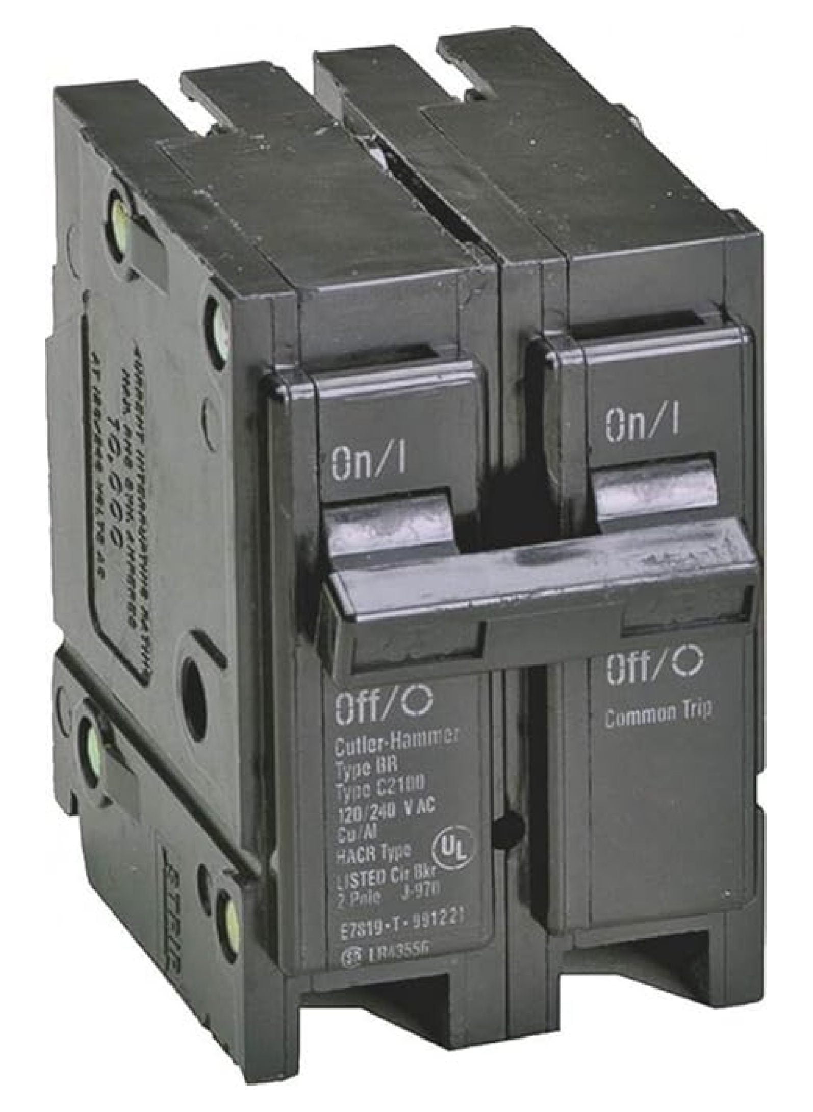 25 Amp Circuit Breaker, BR225 Plug-On Breaker - Replacement for Bryant & Blue Circuit Breakers ...