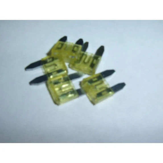 25 Automotive Atm Mini Fuse Nickel 20 Amp For Car Boat Audio Auto ...