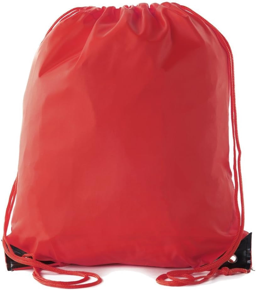 25 Bags - Double Strap Drawstring Gym Sack Promotional Party Favor Bag ...