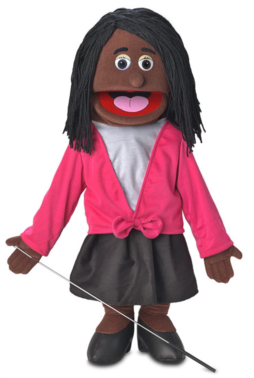 25" Full Body Ventriloquist Style Puppet - Barbara, Black Mom / Teacher ...