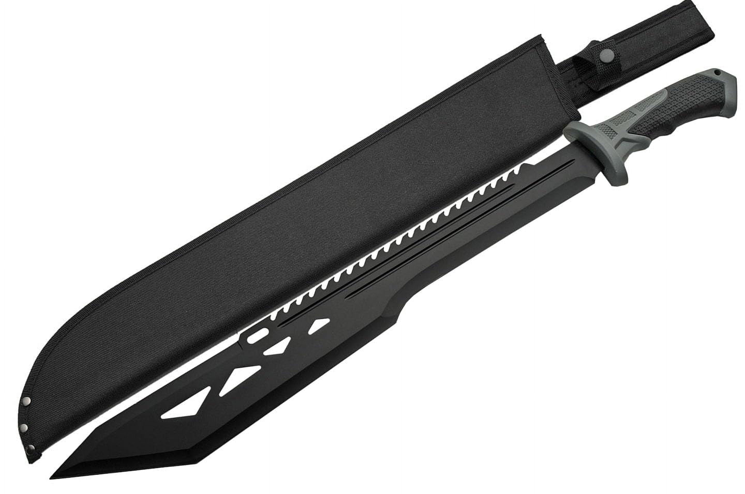 25" Black Macho Machete with Sheath - Walmart.com