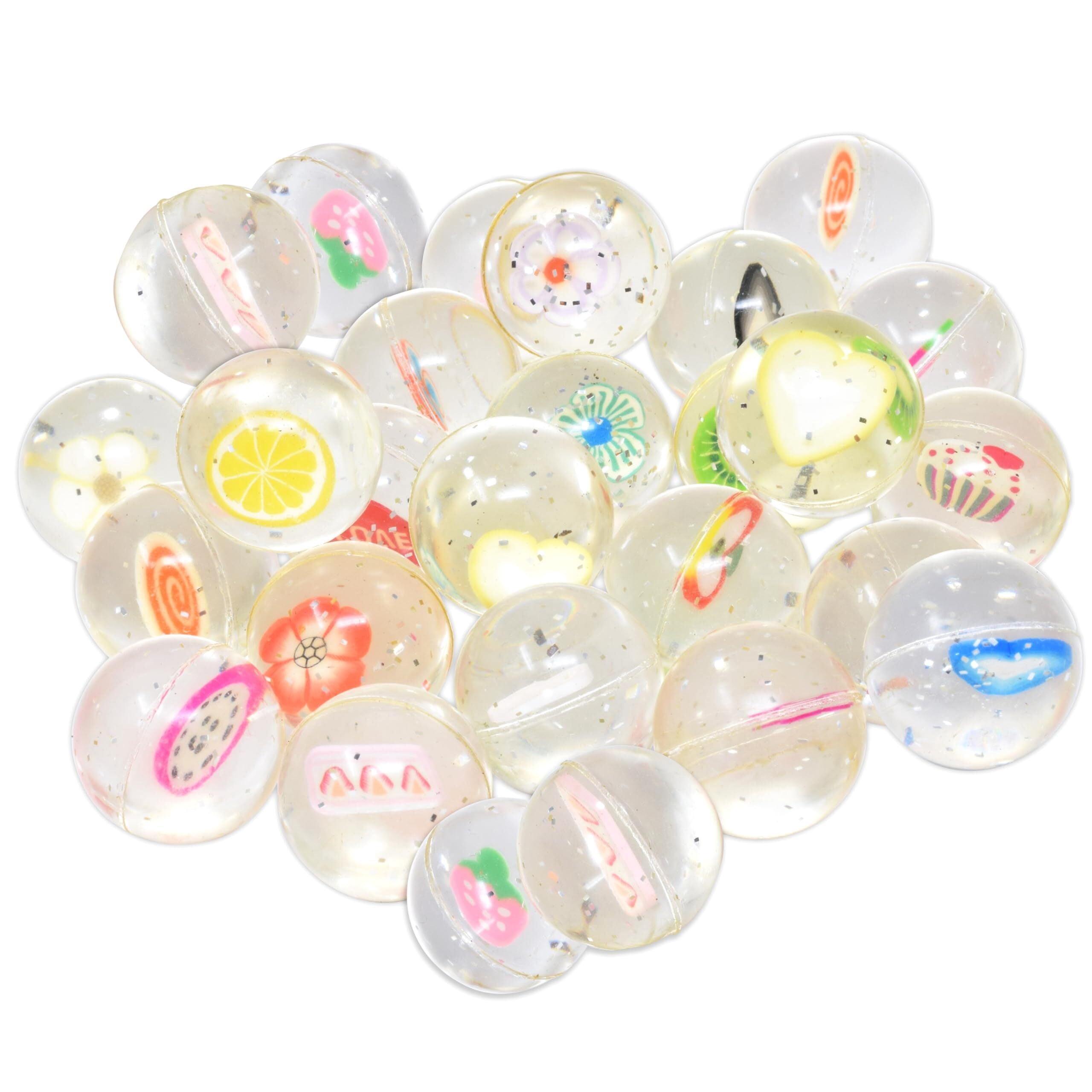 25 Bouncy Balls for Kids Party Favors | Colorful Soccer Bouncy Ball ...
