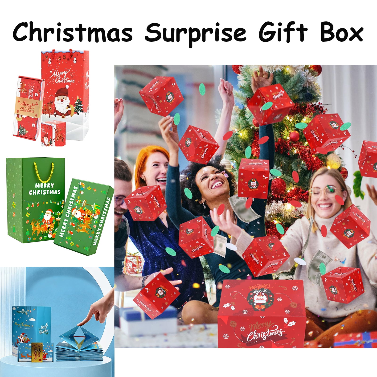 25 Boxes Explosion Gift Box, Pop-Up Money Gift Box, Surprise Gift Box ...