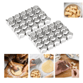 25 Cavity Dog Bone Cracker Cutter, Non-stick Cracker Cutter Mini Dog ...