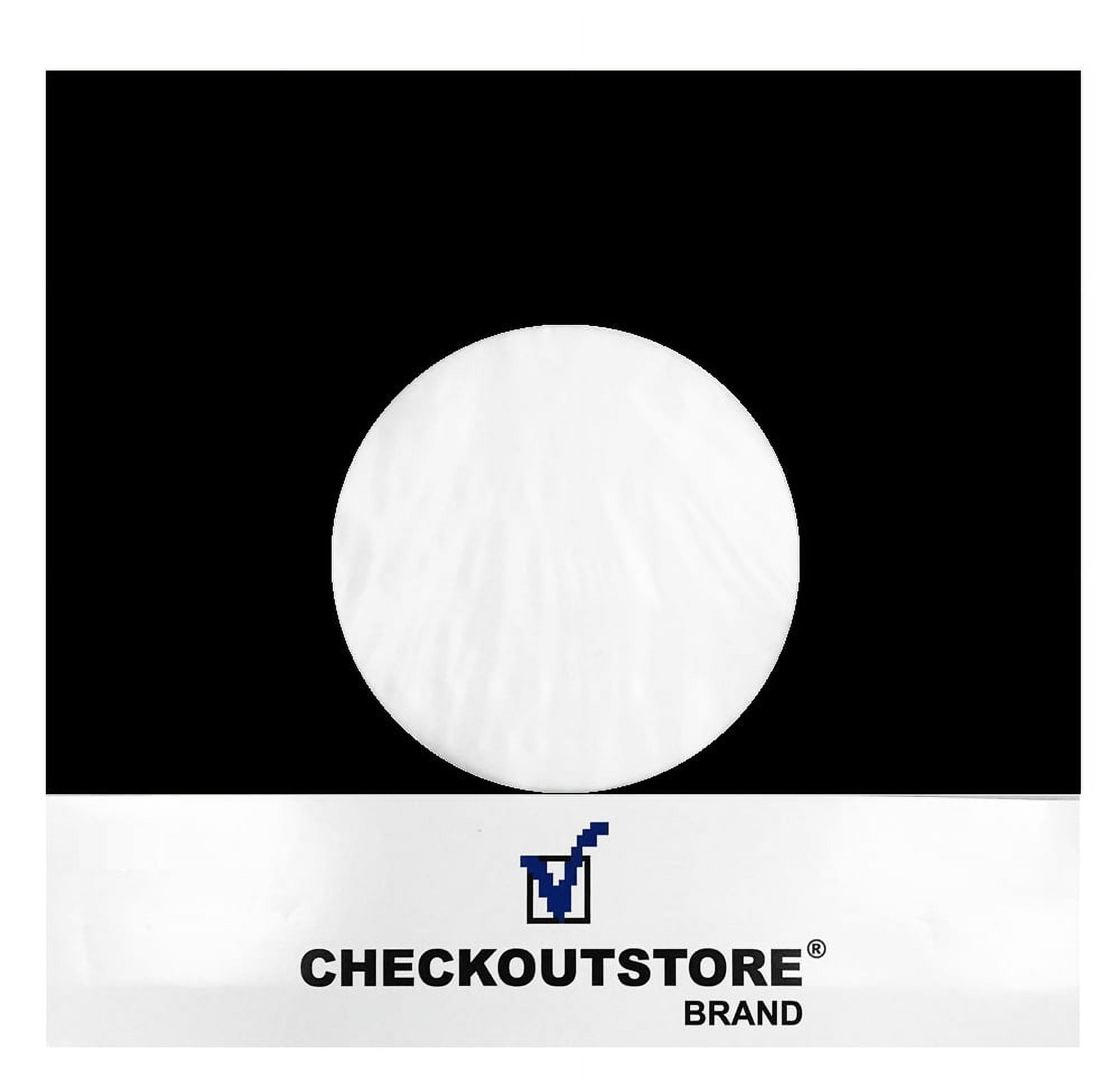 25 CheckOutStore Black Paper Record Sleeves Polylined With Hole for 7 ...