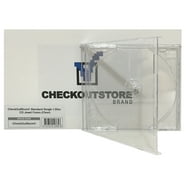 Innovera IVR81900 Slim CD Case - Clear (25/Pack) - Walmart.com