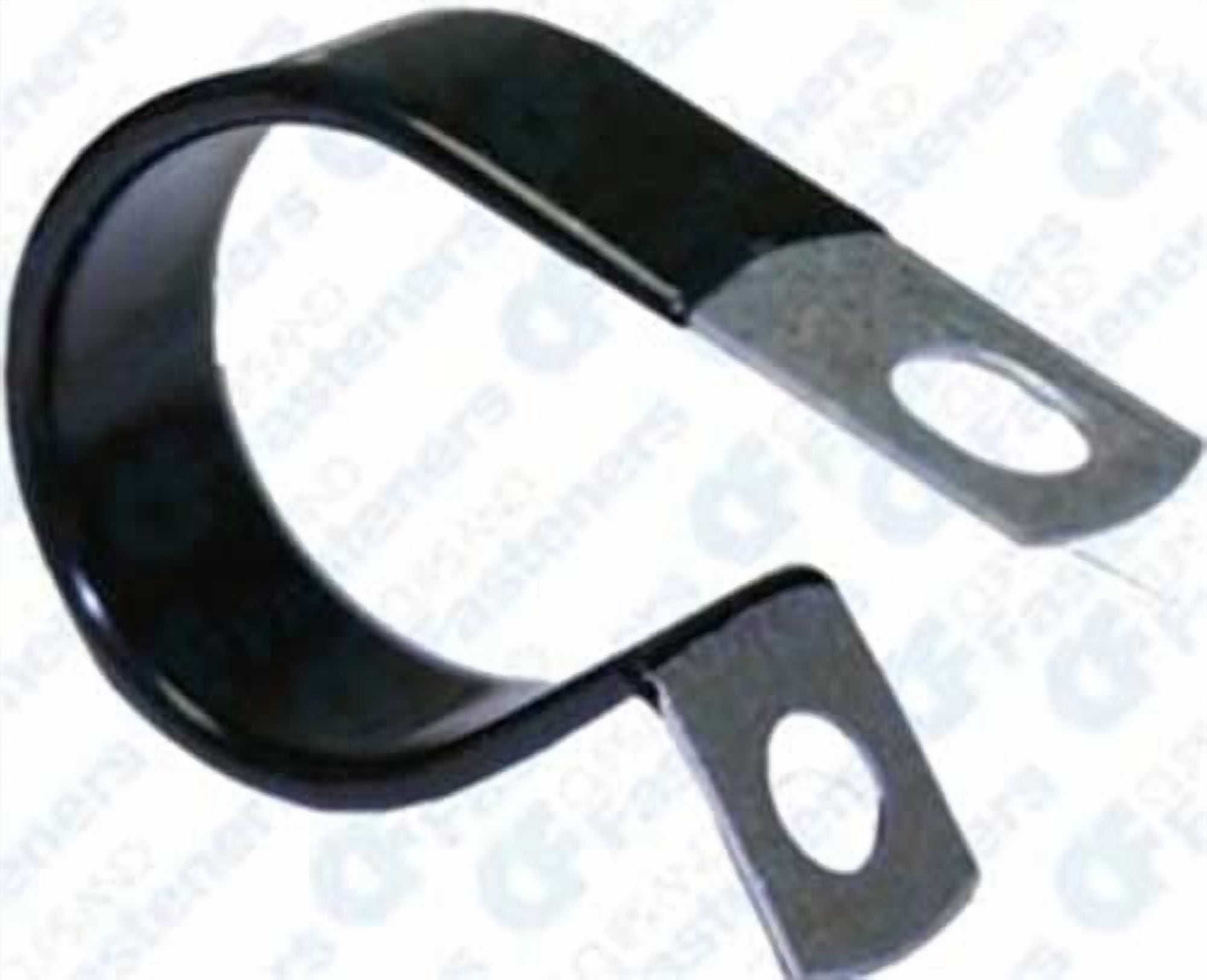 25 Closed Clamps 3/8" Galvanized Vinyl Coated - Walmart.com