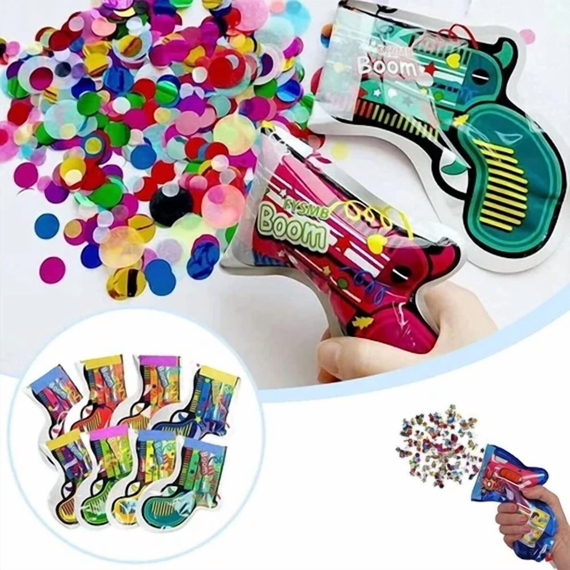 25 Colorful Handheld Confetti Poppers For Party Celebrations Confetti ...