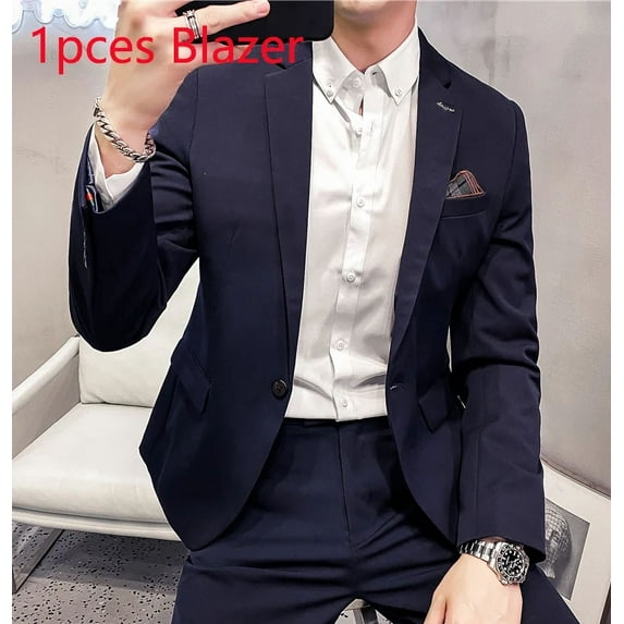 25 Colors 1 Pcs Blazer No Pants S-7XL New Wedding Dress Formal Business ...