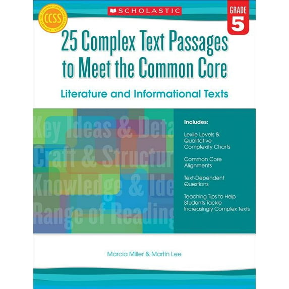 25 Complex Text Passages to Meet the Common Core: Literature and ...