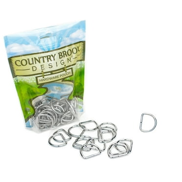 Fenggtonqii 0.5'' Round Spring Gate O-Ring Clasp Push Snap Hook Screw ...