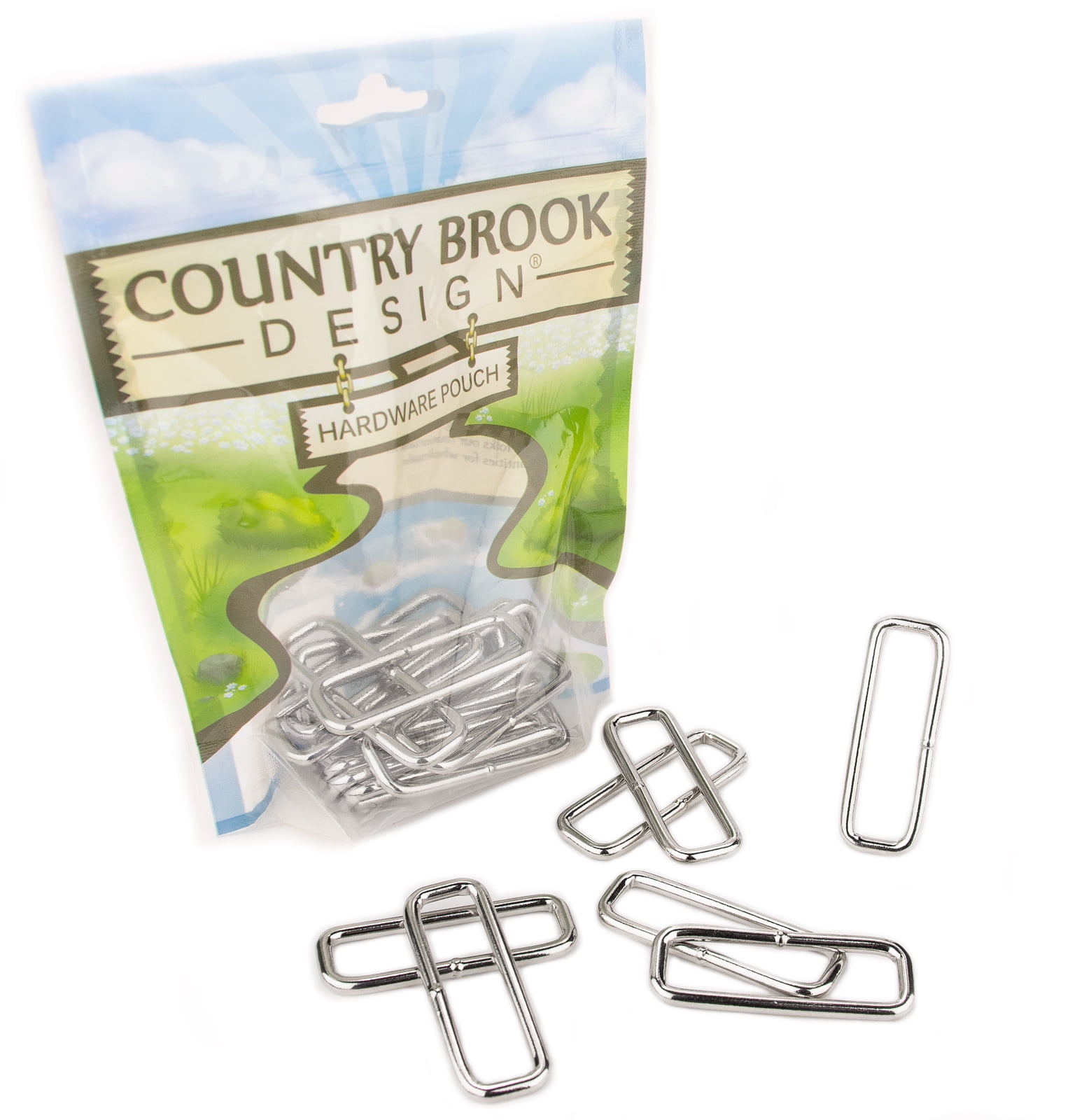 25 - Country Brook Design® 2 inch Heavy Welded Rectangle Rings ...