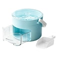25 Cube Ice Maker with Lid Compact Portable Tray with Handle Ice Bucket ...