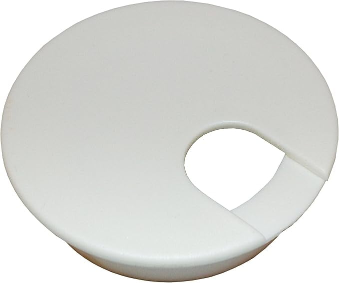 25 Desk Cord Cable Wire Grommet White 2-1/2" #1031 - Walmart.com