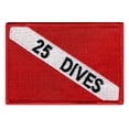 25 Dives Embroidered Iron-on Scuba Diving Flag Patch - Walmart.com