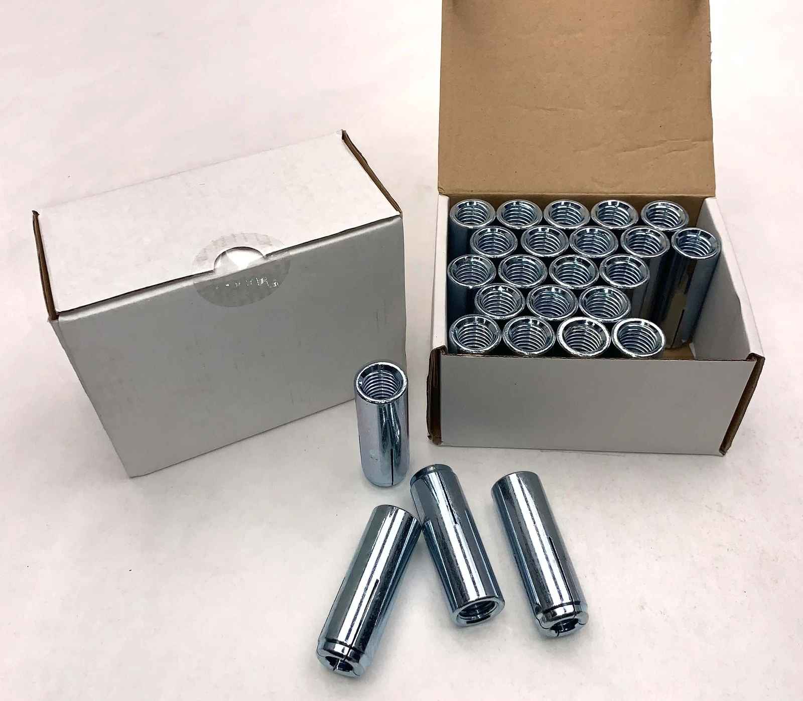 (25) Drop-In 5/8 x 2-1/2 Concrete Expansion Anchor 7/8 Drill Zinc ...