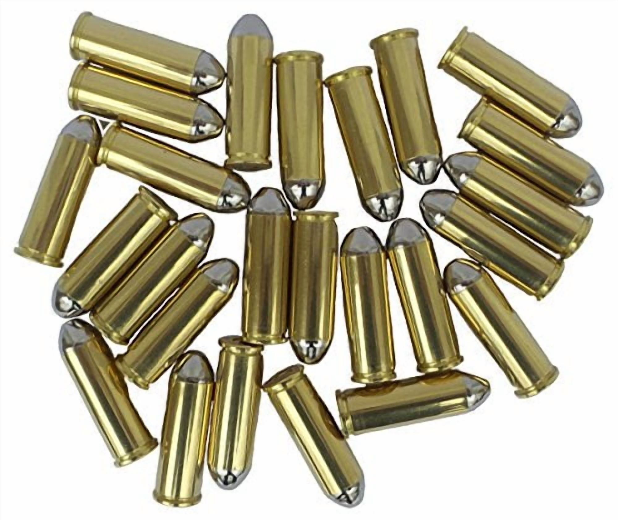 25 Dummy Rounds - Denix Solid Metal Display Pieces - Walmart.com
