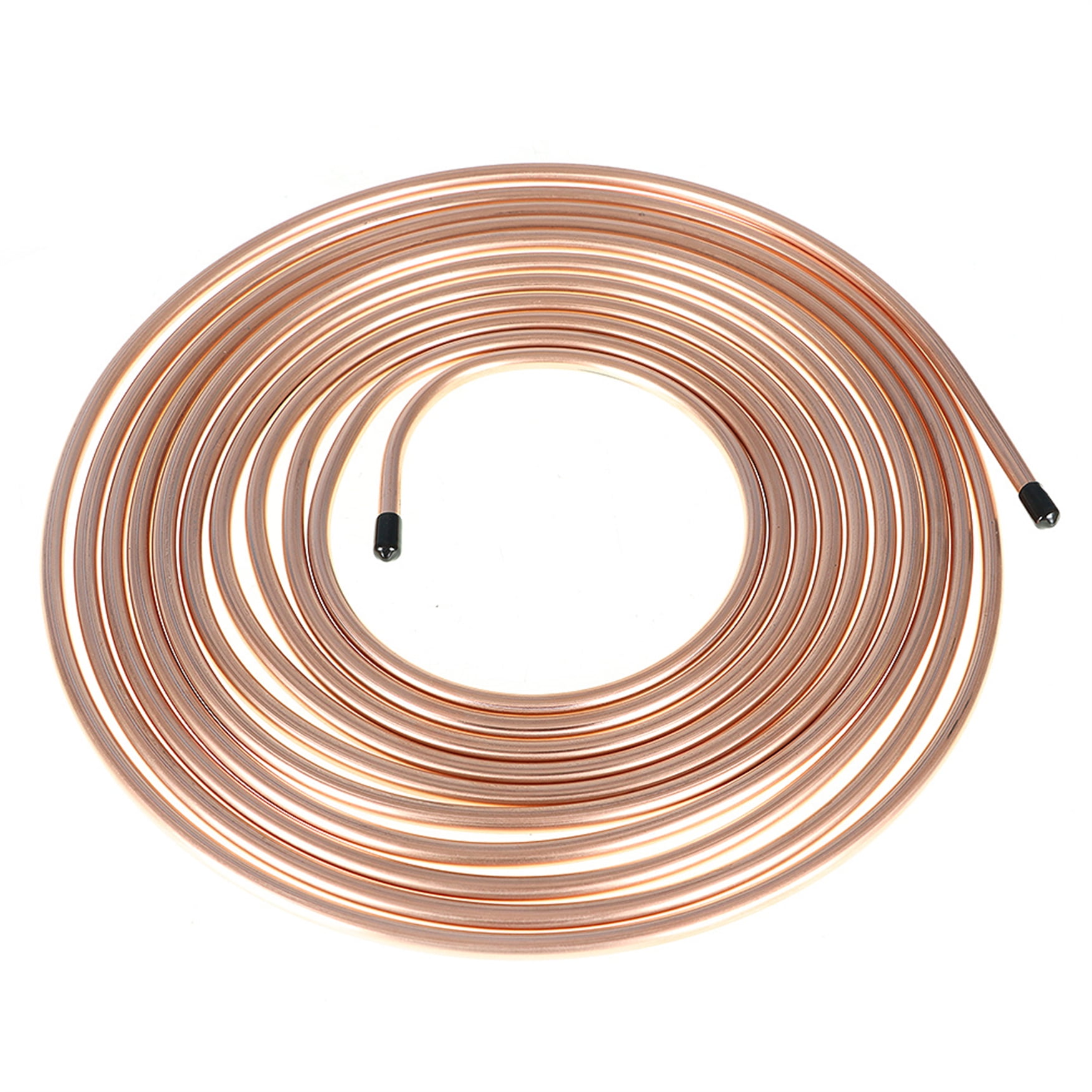 25 FT 5/16 Brake Line Tubing Copper Plating - Walmart.com