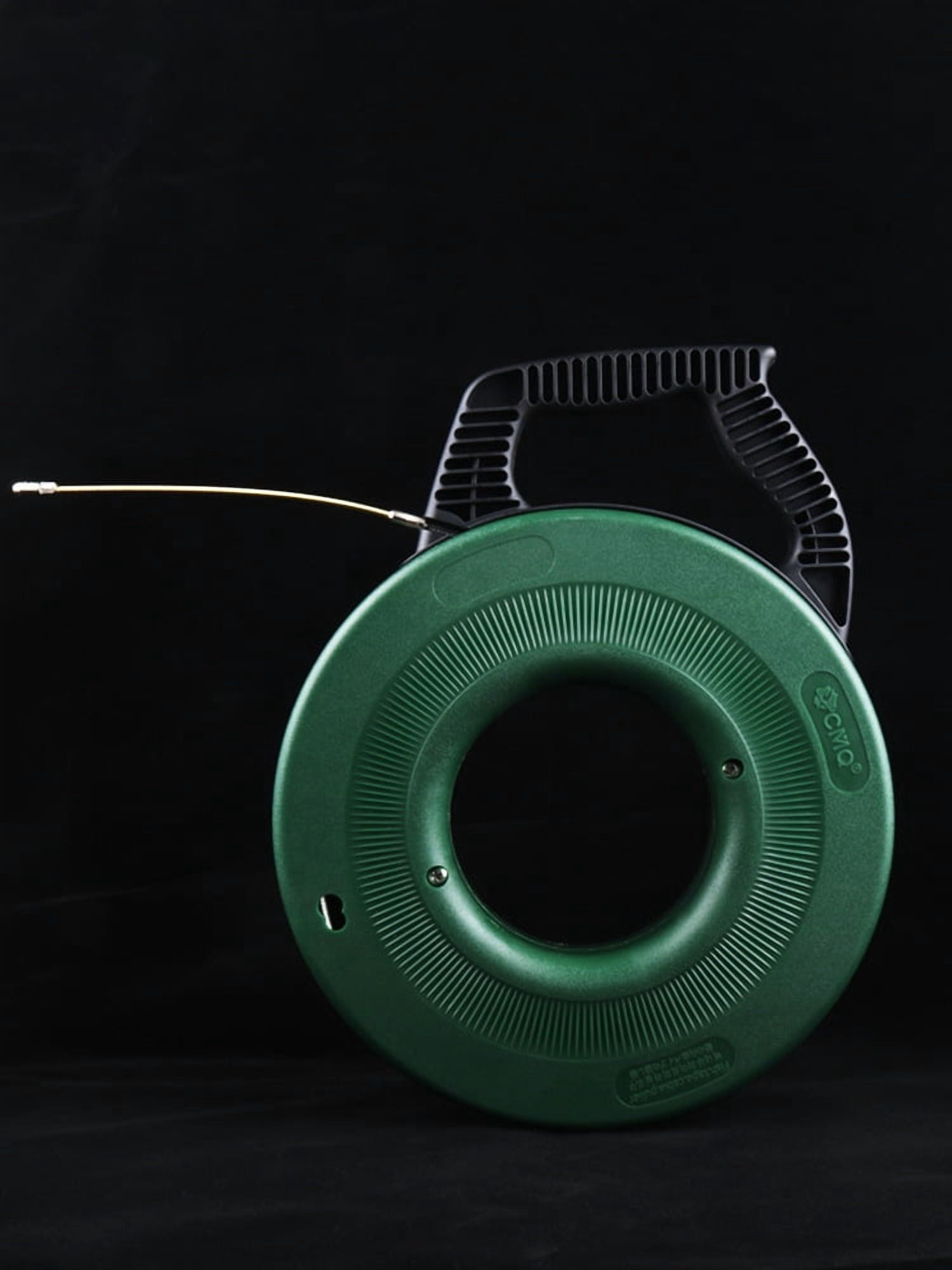 25-Foot 1/4-Inch Steel Fish Tape - Slim Design with Laser-Marked Measurements - Walmart.com