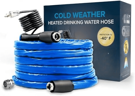 25-Foot Heated Drinking Water Hose | Features Water Line Freeze ...