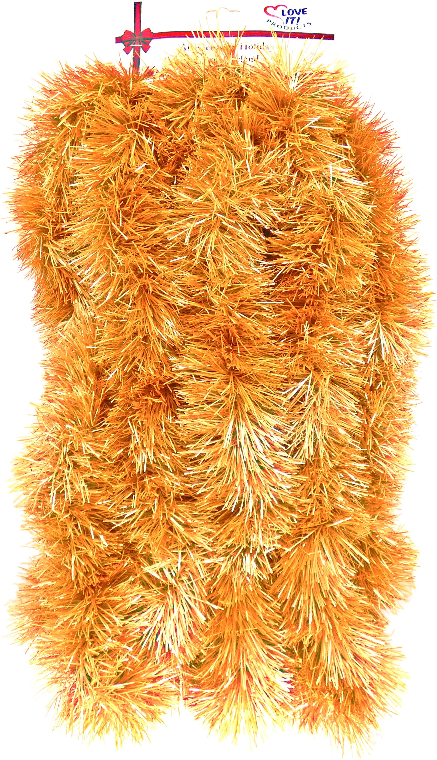 25 Ft. Long Beautiful Seasonal Holiday Super Lush Tinsel Garland from ...
