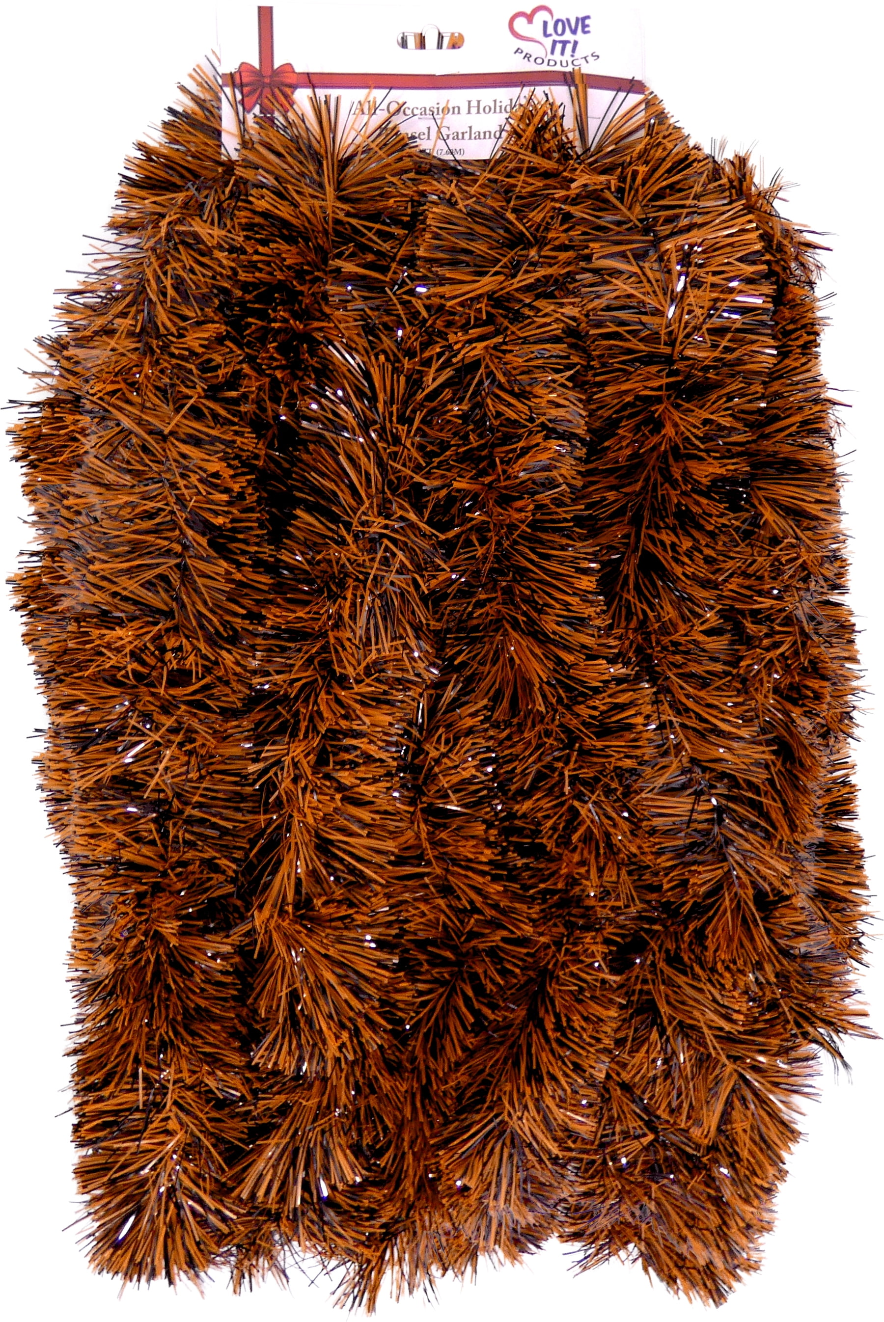 25 Ft. Long Beautiful Seasonal Holiday Super Lush Tinsel Garland from ...