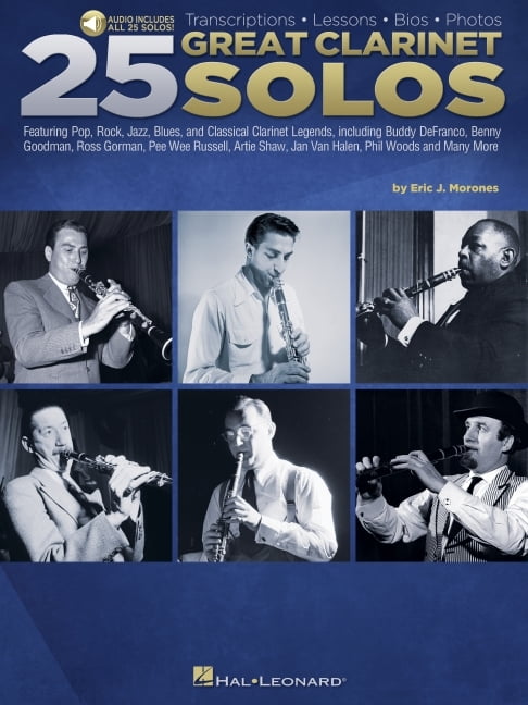 25 GREAT CLARINET SOLOS - Walmart.com