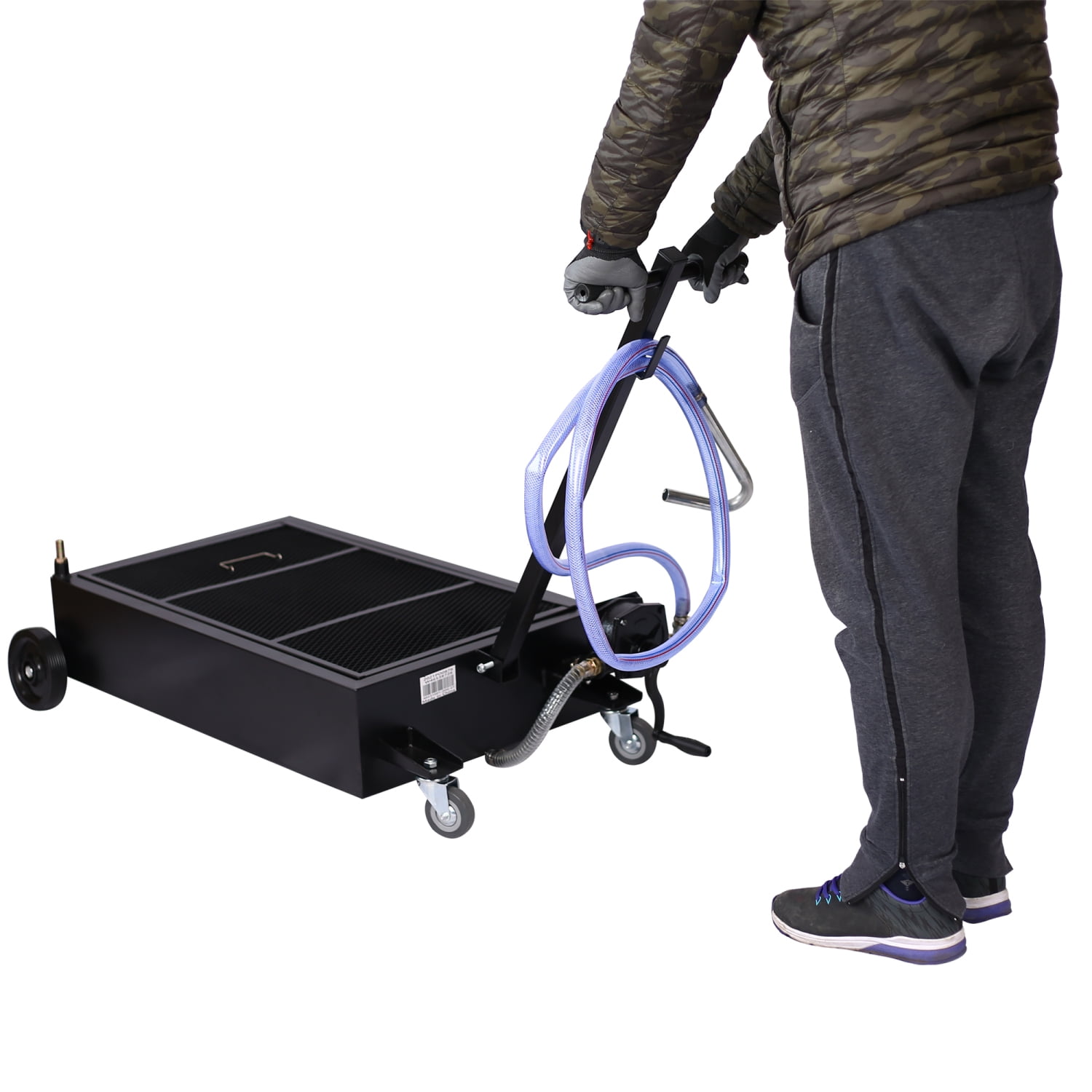 25 Gallon Low-Profile Oil Drain Pump | Efficient Oil Extractor Kit ...