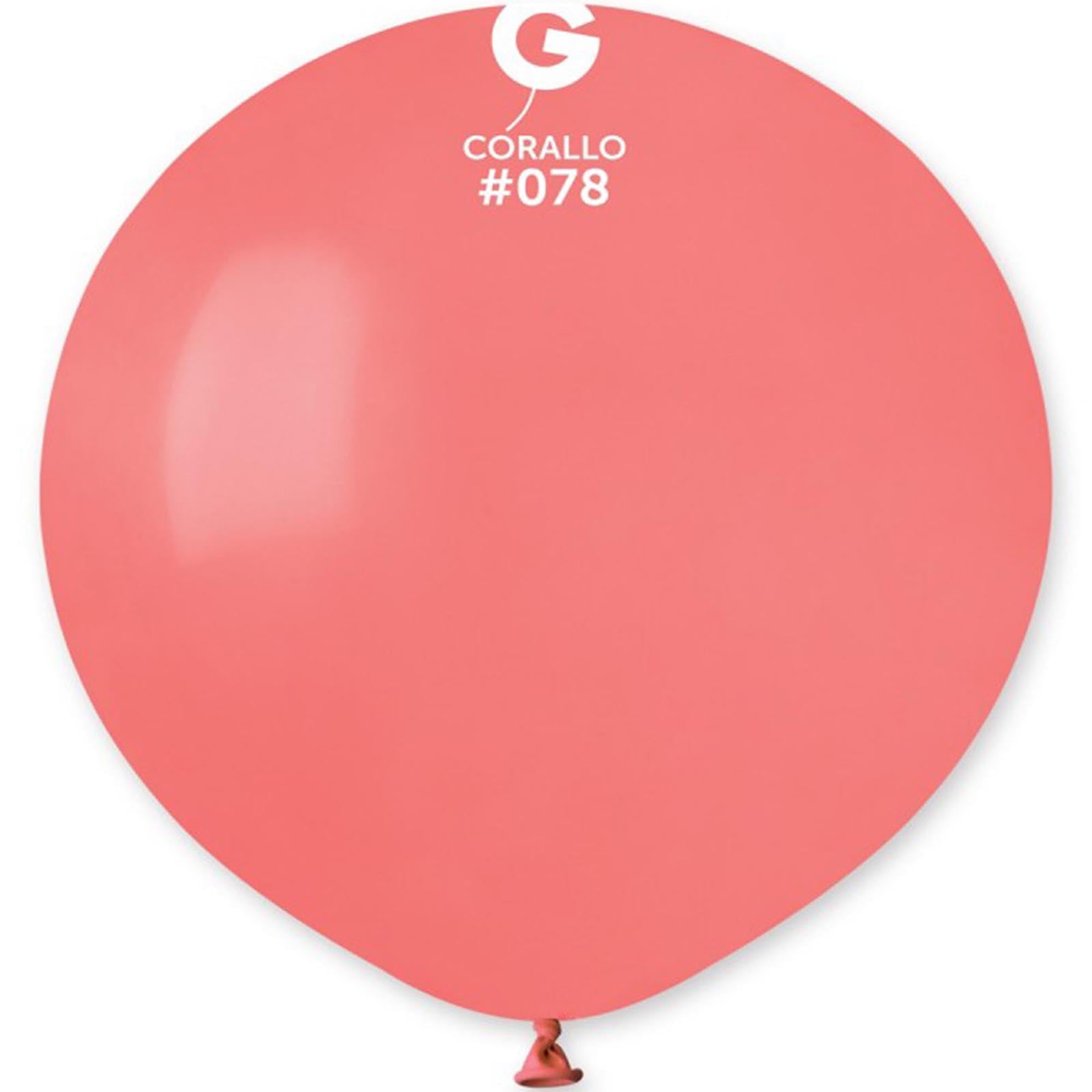 25 Gemar Coral Balloons 19" - Walmart.com