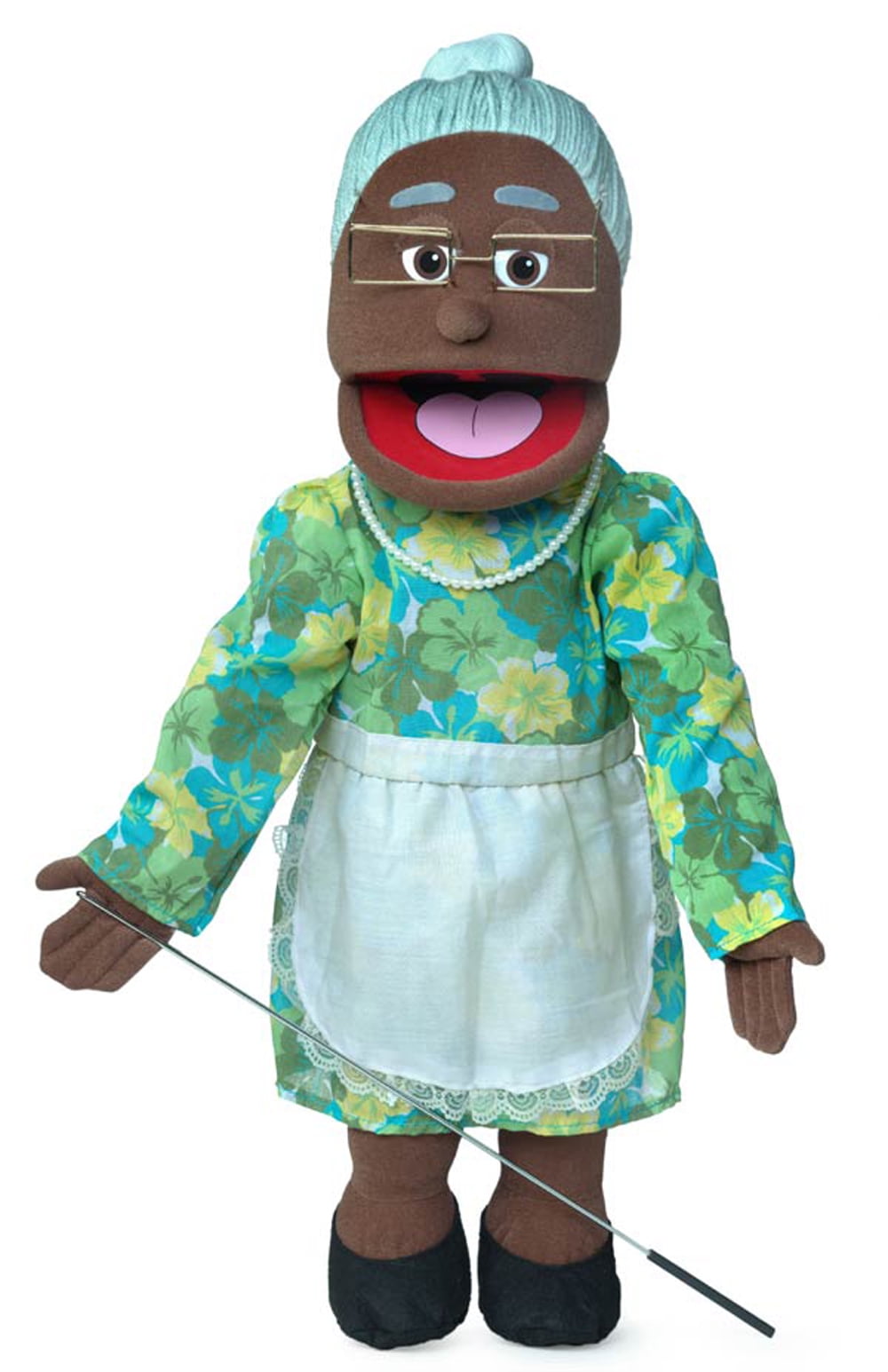25" Granny, Black Grandmother, Full Body, Ventriloquist Style Puppet ...