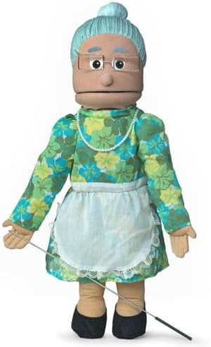 25" Granny, Hispanic Grandmother, Full Body, Ventriloquist Style Puppet ...