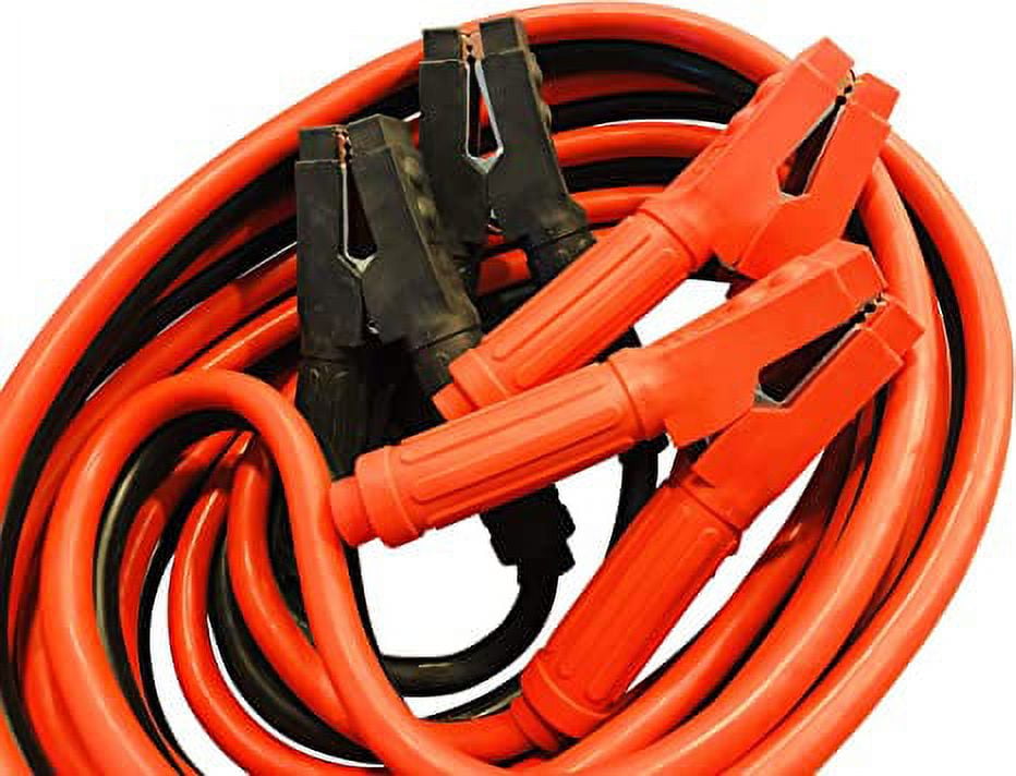 25' H.D. Battery Booster Cables (1-Gauge) - Walmart.com