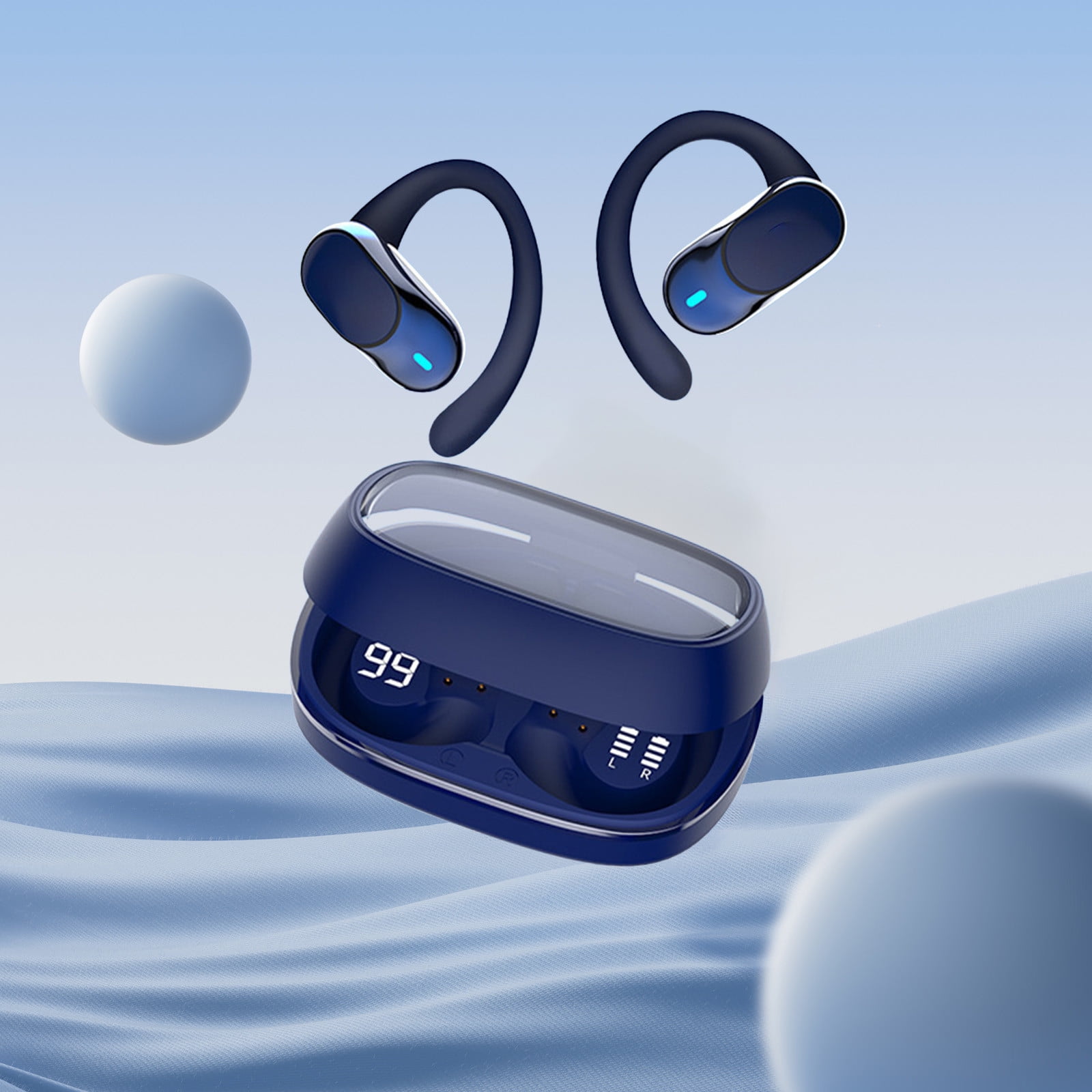 Under 25,Hanging Ear Type Bluetooth Earphones with Large Capacity ...