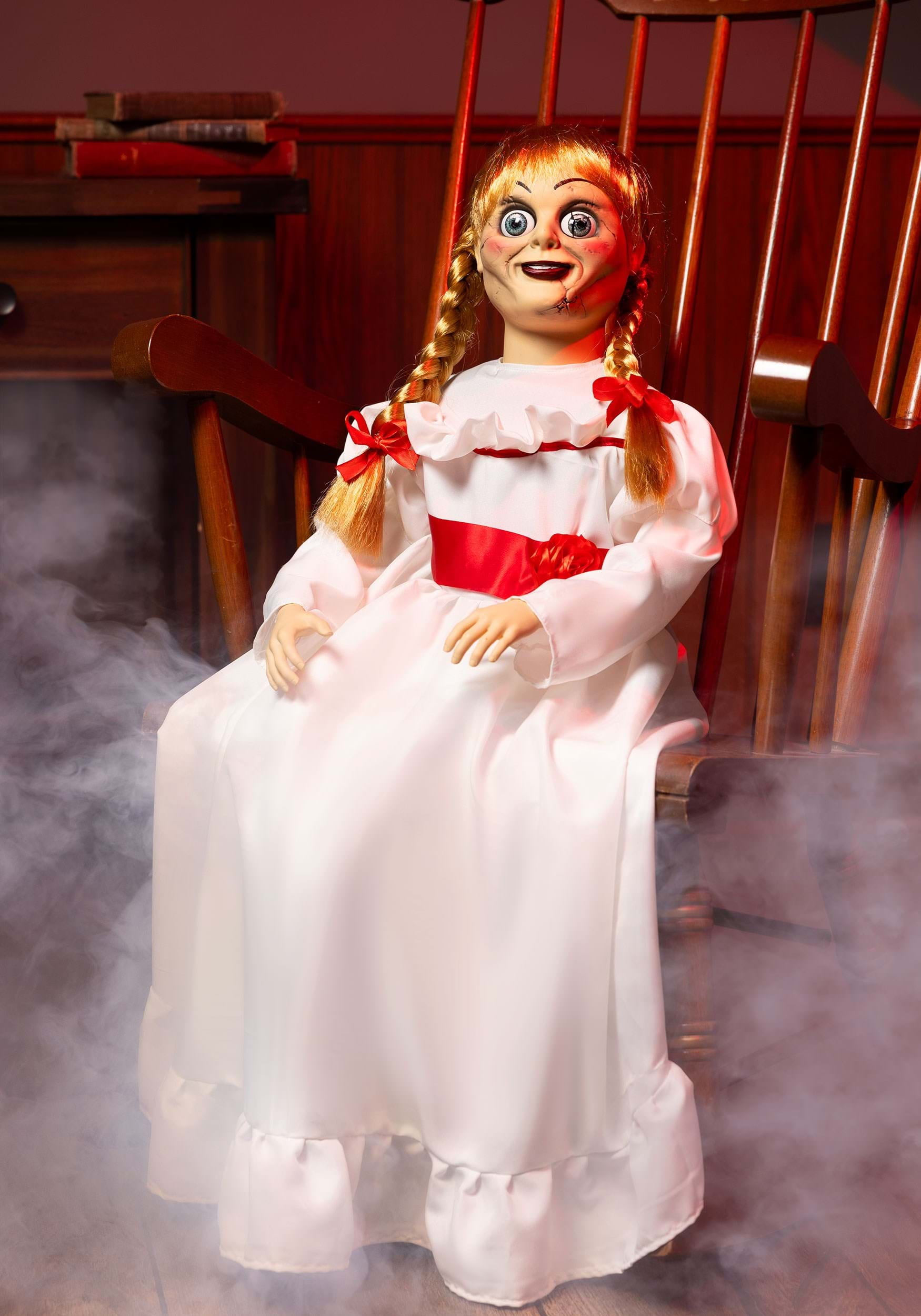 25-Inch Annabelle Doll Animatronic Decoration - Walmart.com
