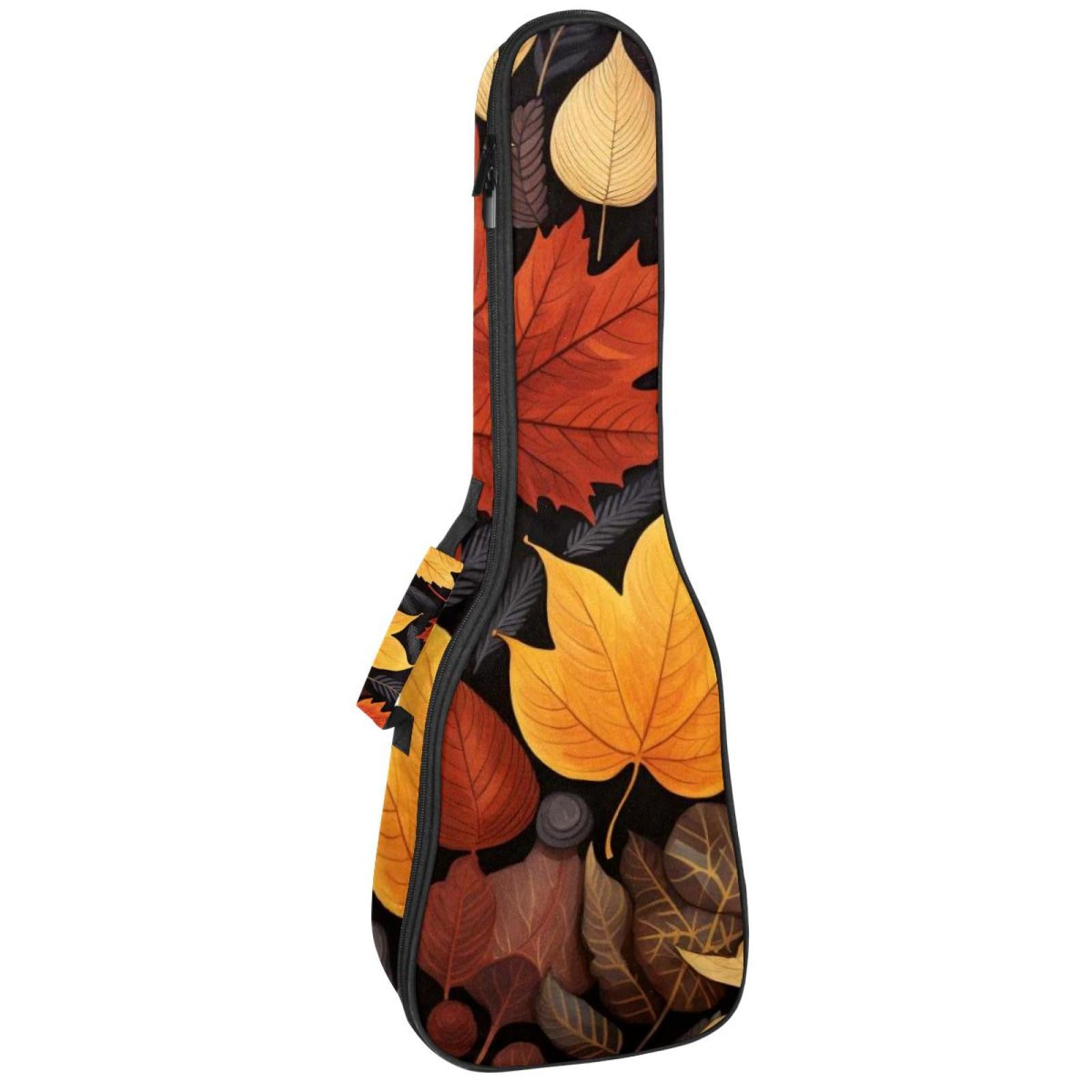 25 Inch Ukulele Cases Thanksgiving Leaves Ukulele Padded Bag - Great ...