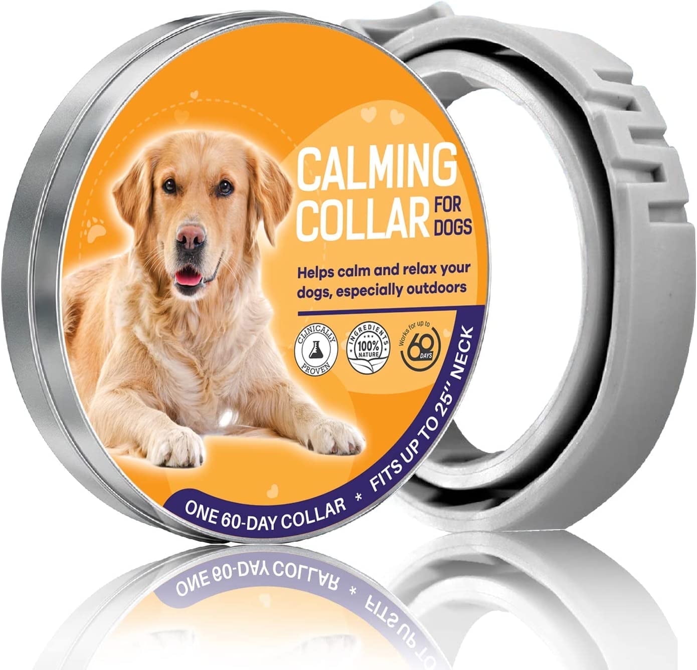 25 Inches Calming Collar for Dog - Calming Dog - Dog Calming Collar ...