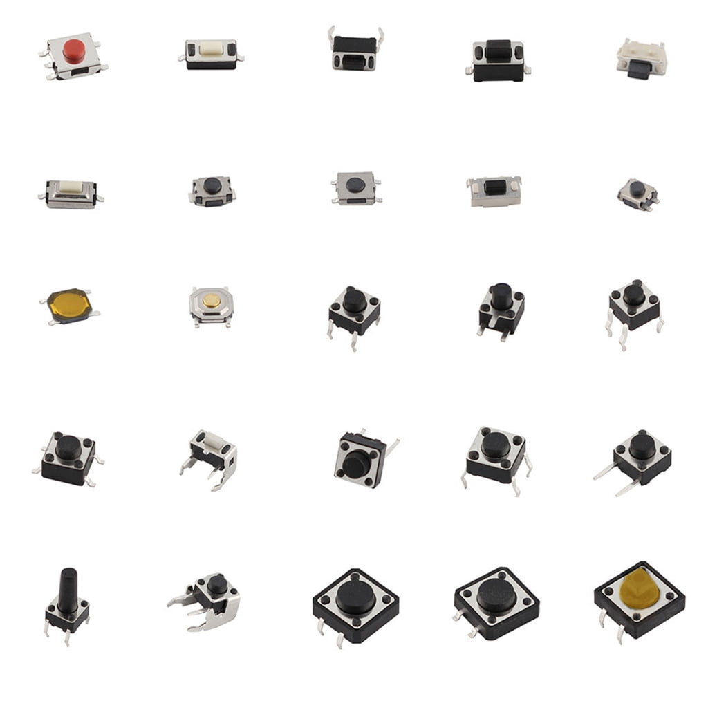25 Kinds for Touch Package Small for Button Samples Mixed 125pcs 2x4 ...