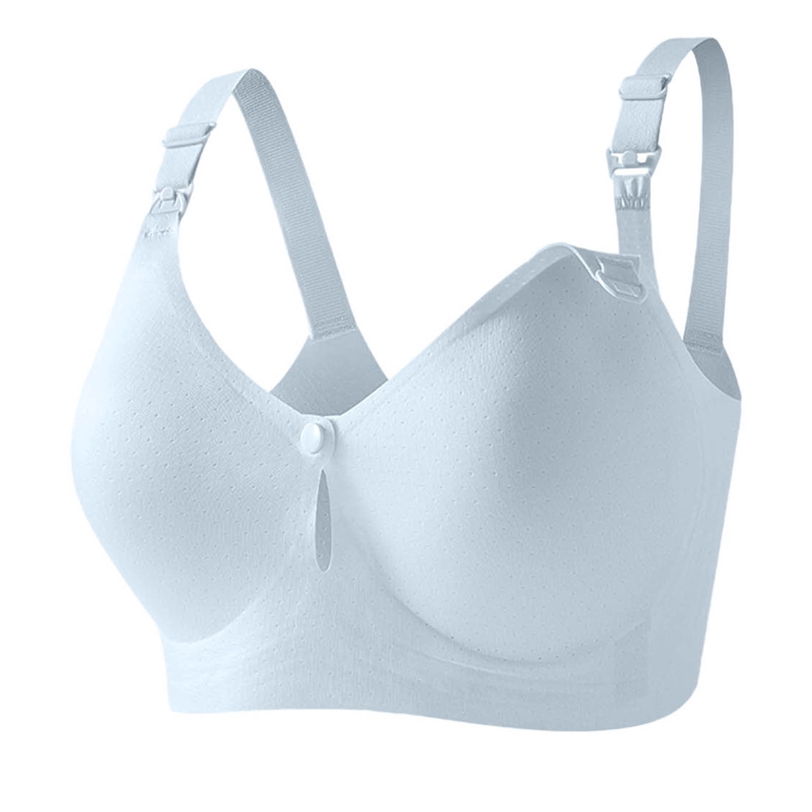 Under 25,Large Size Bra, Wireless Front Opening, Buckle, Breastfeeding ...