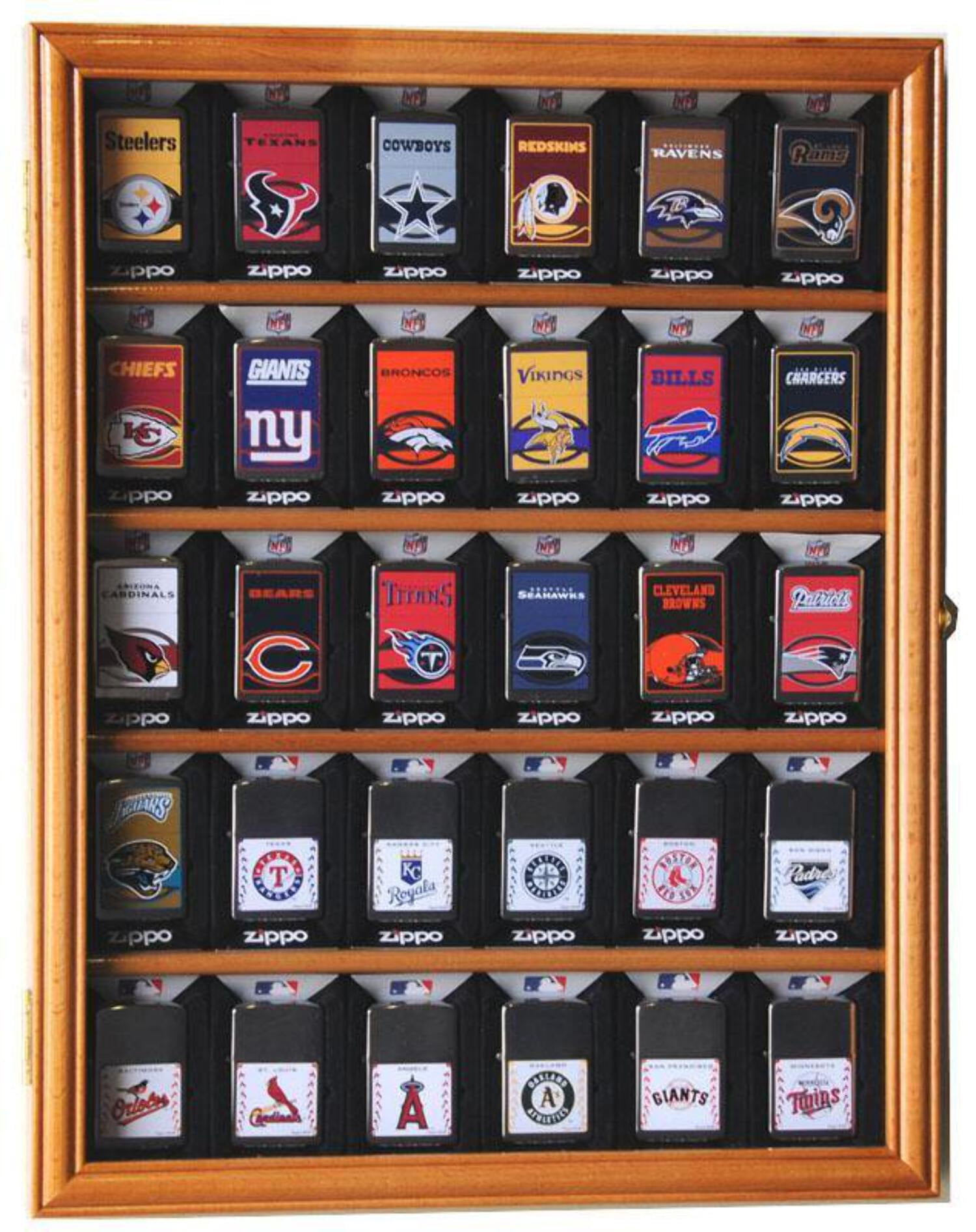 25 Lighter Display Case Cabinet (for displaying in retail box ...