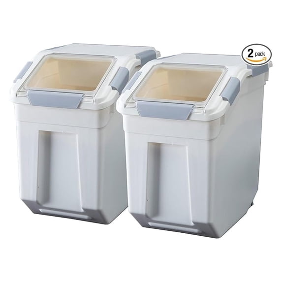 25 Liter / 40 lbs Rice Storage Container with Measuring Cup, BPA free ...