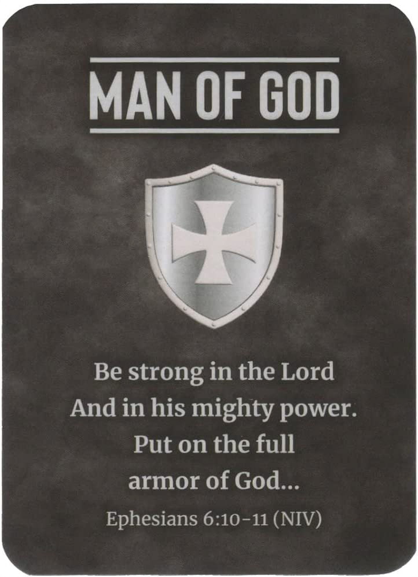 25 Man of God Wallet Card Inspirational Religious Gifts - Walmart.com