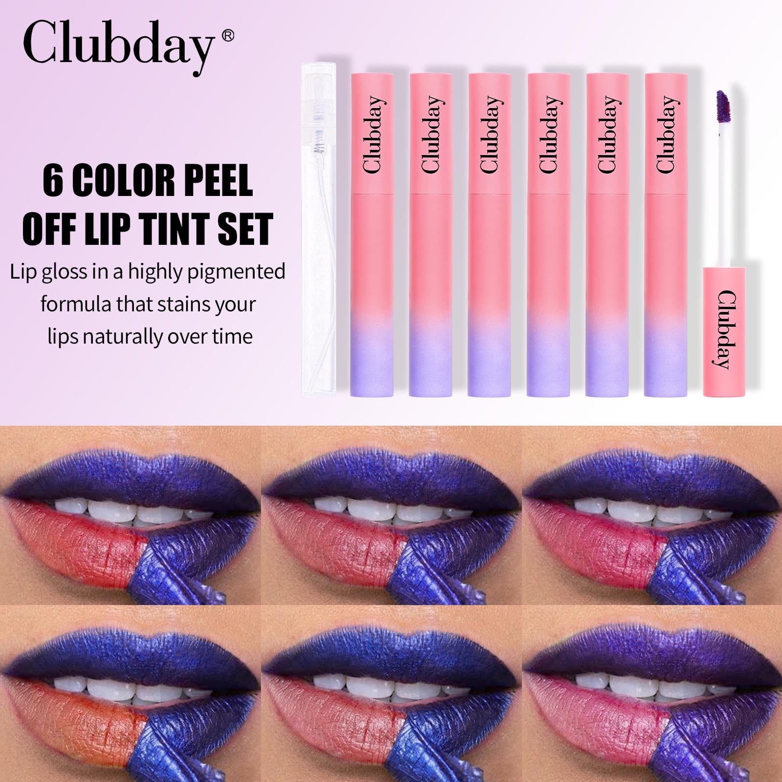 Under 25, Matte Lip Glaze StainLong-Lasting Tear-Pull Lipstick with ...