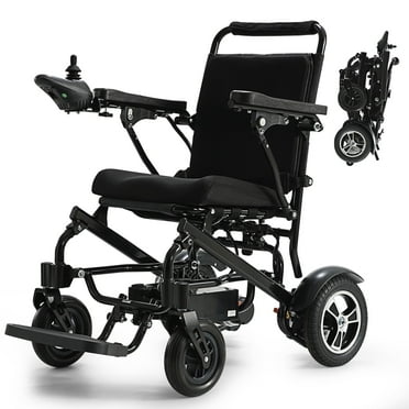 Paiseec Foldable Electric Wheelchair Rollator Walker Combo for Adults ...