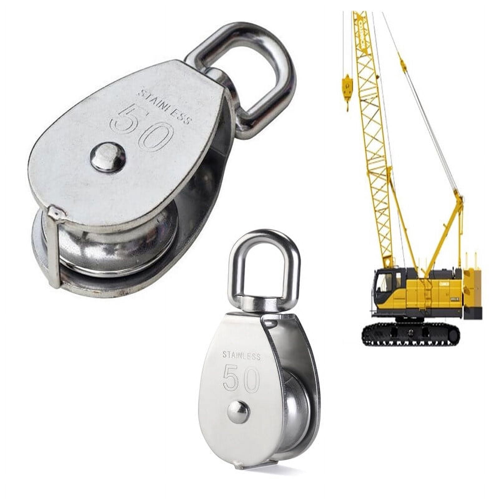 25 Mm Single Sheaved Pully Smooth-running Pulley Roller Wheels Cable ...