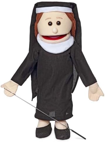 25" Nun, Peach, Full Body, Ventriloquist Style Puppet - Walmart.com