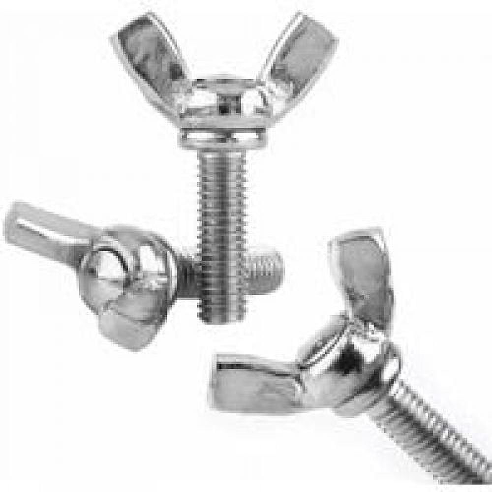 25 Nuts Butterfly Nuts M6 X25Mm Ear Screws With Metric Bolts Stainless ...