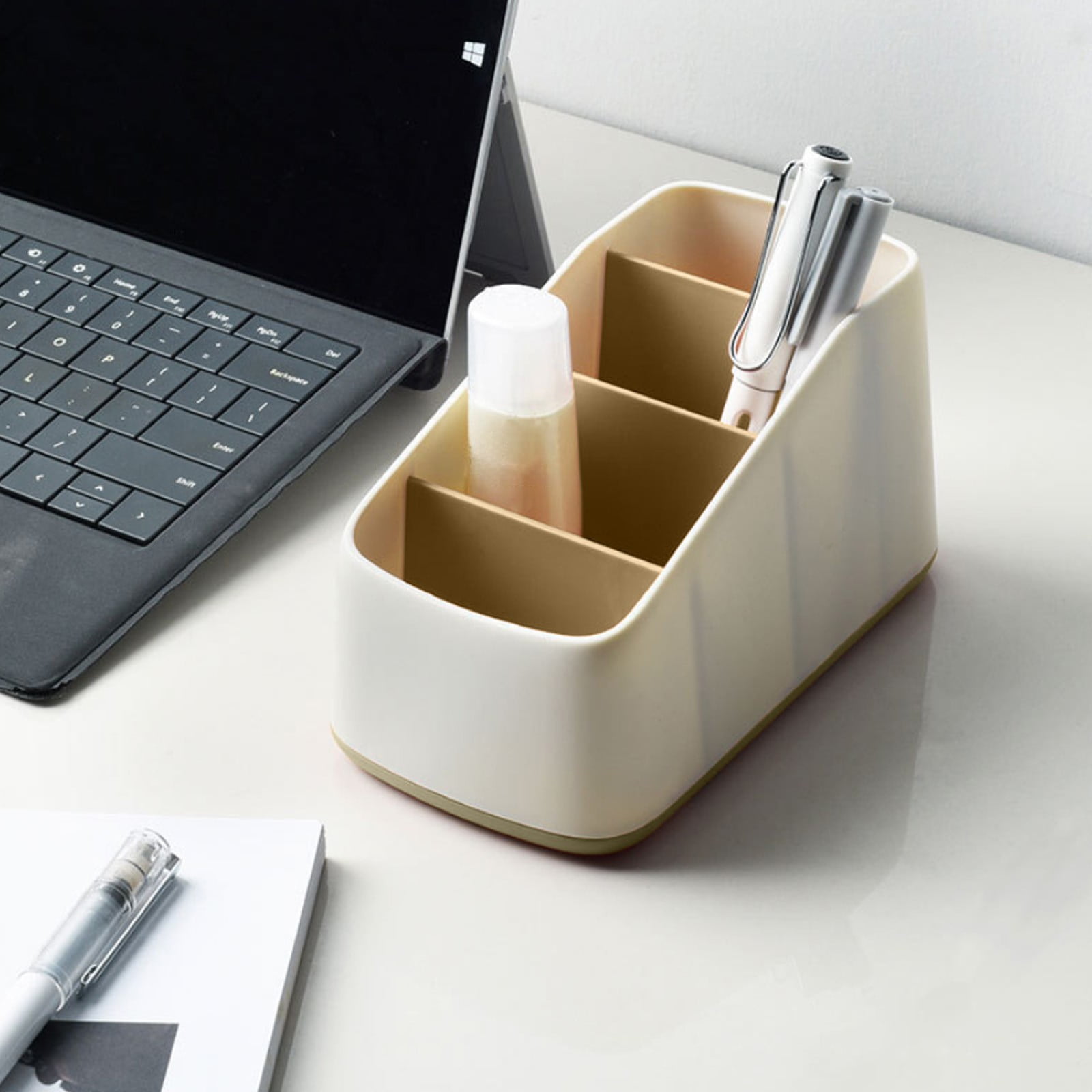 Under 25, Office Storage Box, Divided Compartment, Desktop Organizer ...