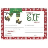 25 Official Elf Report Cards- 4x6 Elves Notice Naughty or Nice Behavior ...